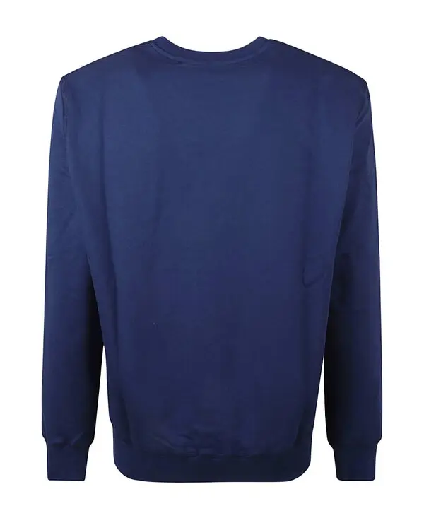 Alexander McQueen Logo-printed Crewneck Sweatshirt - Blue