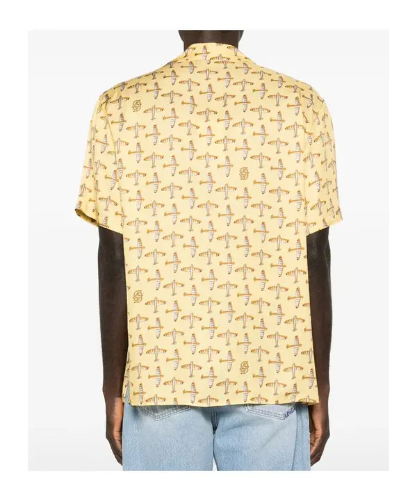 Drole De Monsieur Short Sleeve Shirt - Nude