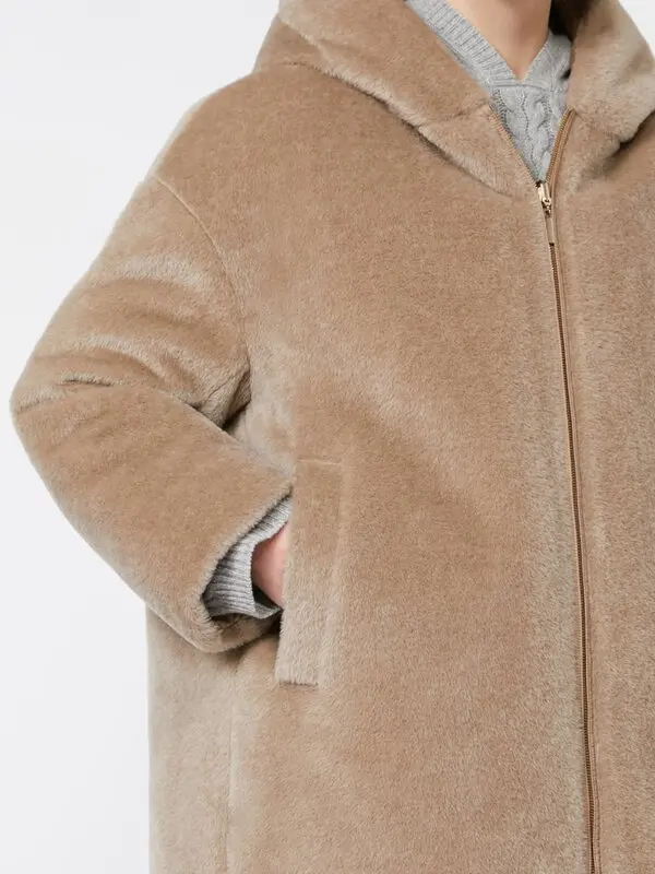 Max Mara Olivia Reversible Hooded Coat