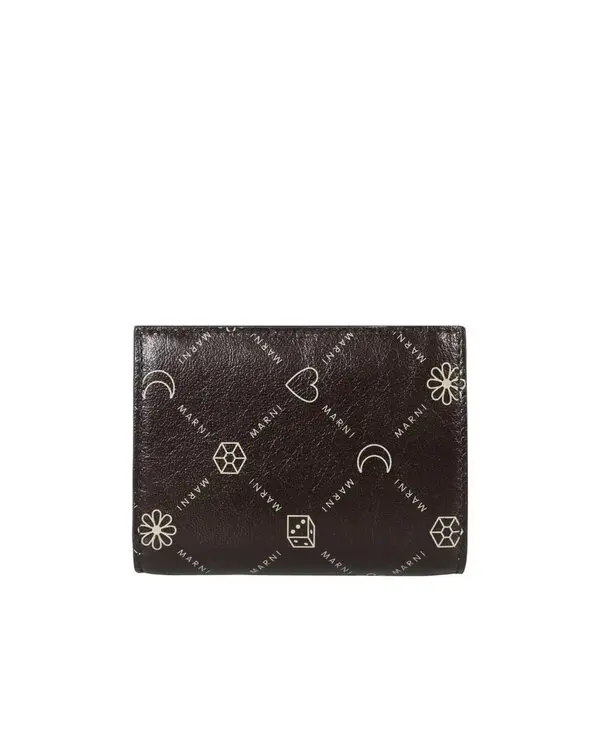 Marni Folding Wallet - Black