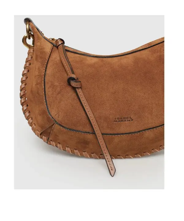Isabel Marant Étoile Oskan Zipped Shoulder Bag - Brown