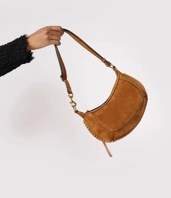 Isabel Marant Étoile Oskan Zipped Shoulder Bag - Brown