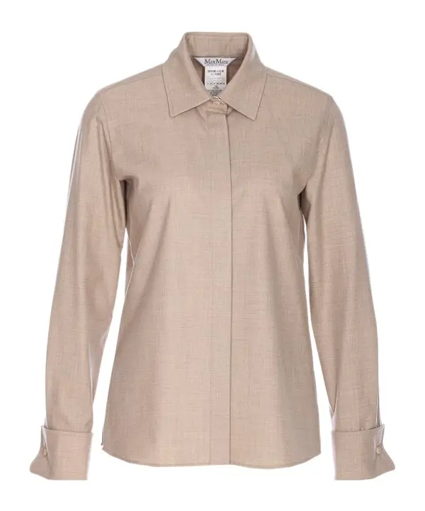 Max Mara Tebaide Long-sleeved Shirt - No