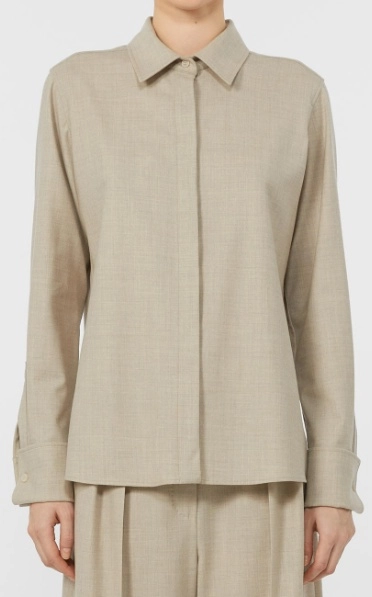 Max Mara Tebaide Long-sleeved Shirt