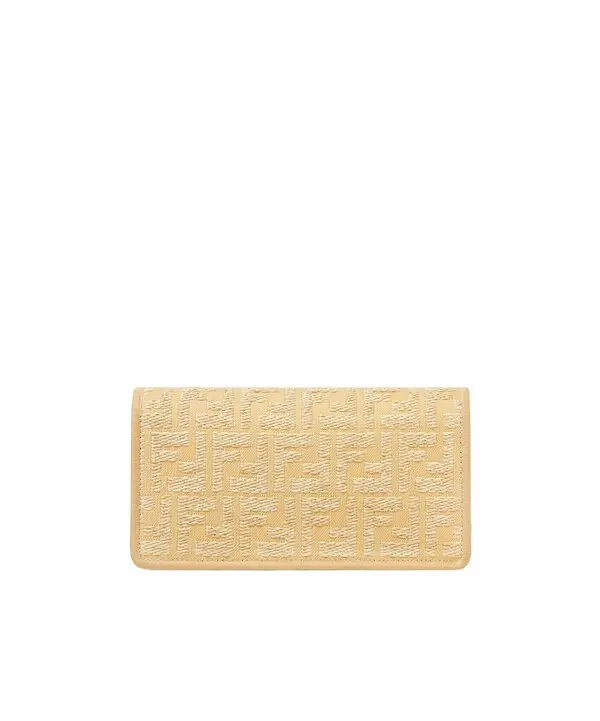 Fendi Baguette Ff Jacquard Chain-linked Wallet