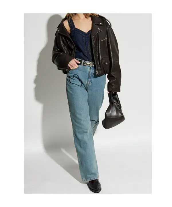 Zadig&Voltaire Lace Trimmed Bustier-style Tank Top