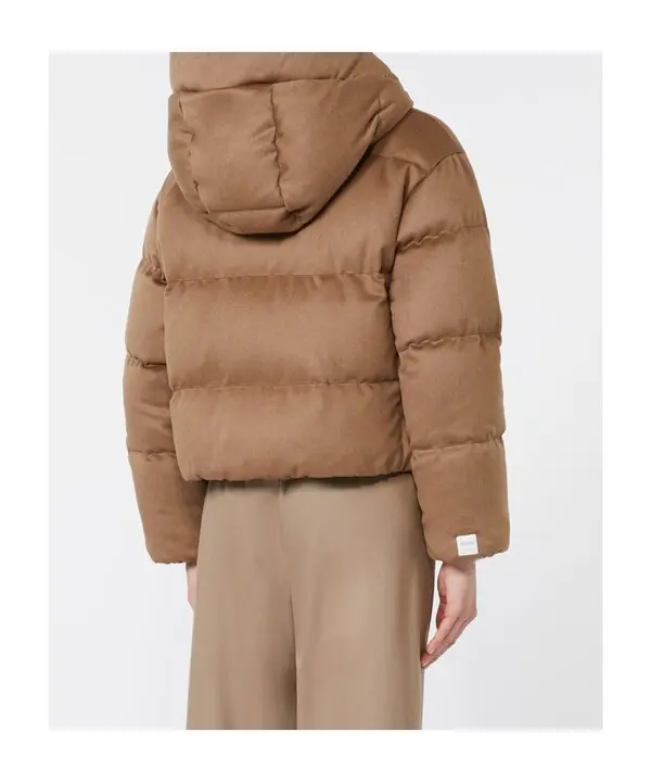 Max Mara Reversible Hooded Zip-up Jacket - Beige
