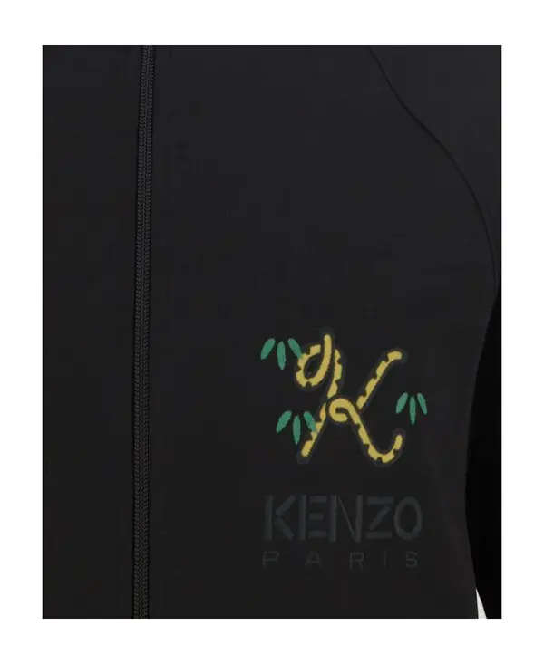 Kenzo Tiger Tail K Embroidered Track Jacket