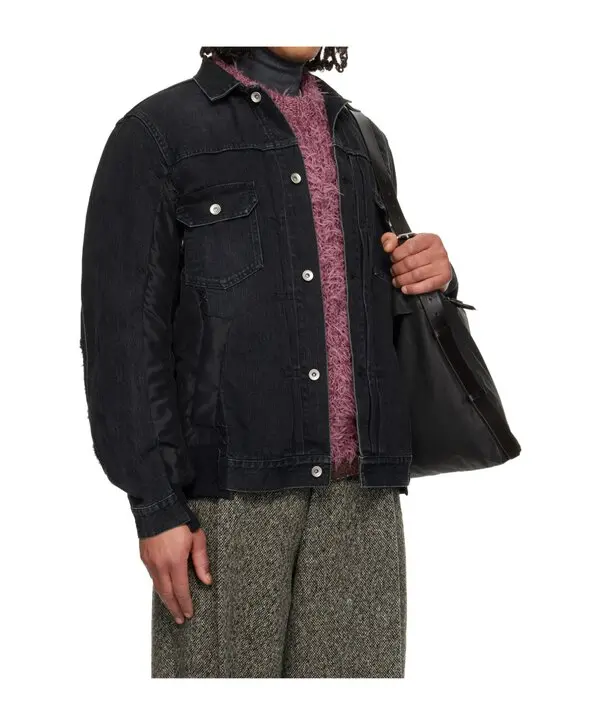 Sacai Collared Denim Jacket