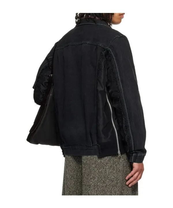 Sacai Collared Denim Jacket
