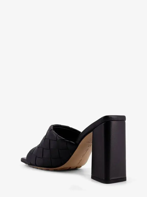 Bottega Veneta Parco Intrecciato Heel Sandals