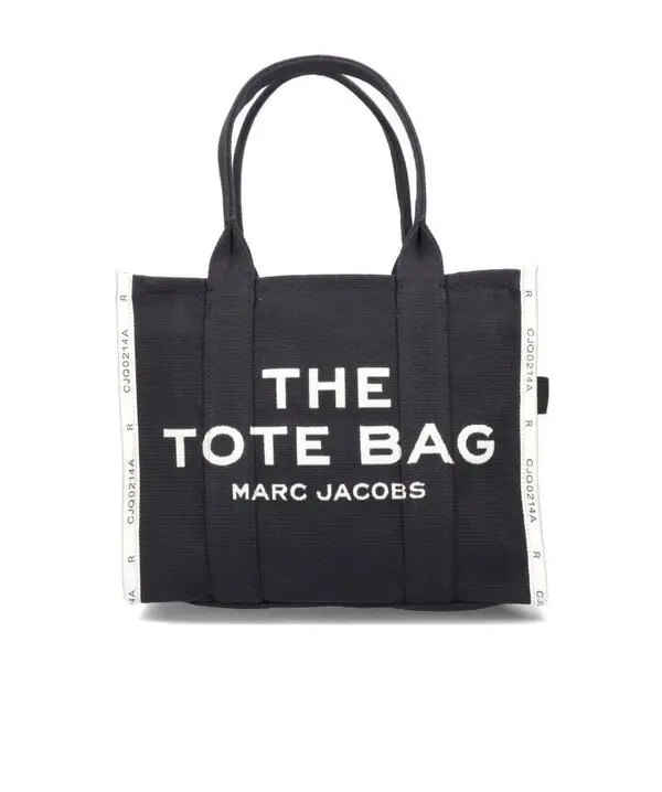 Marc Jacobs Jacquard Large Tote Bag - Black