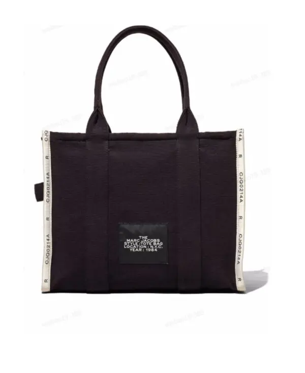 Marc Jacobs Jacquard Large Tote Bag - Black