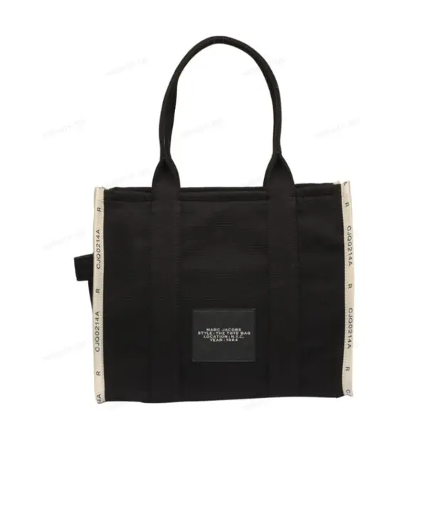 Marc Jacobs Jacquard Large Tote Bag - Black