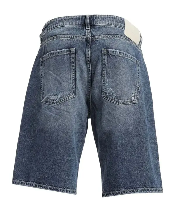 ICON DENIM LOS ANGELES Bobby Distressed Shorts - Gray