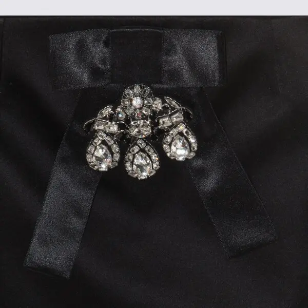 Dolce & Gabbana Duchess Mini Skirt With Embellishment