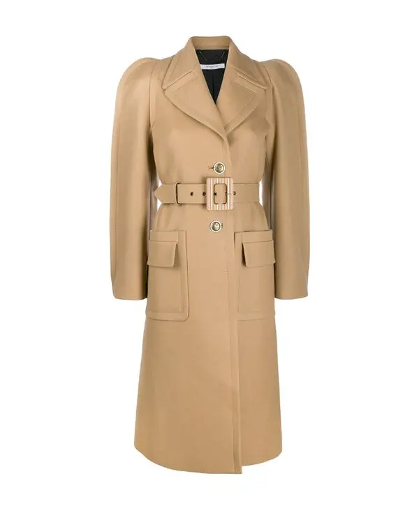 Givenchy Single-breasted Belted Coat