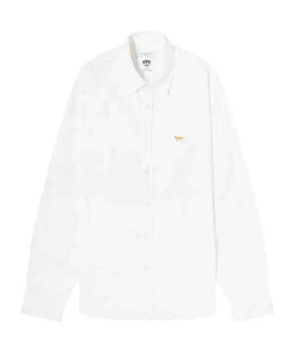 Junya Watanabe X Maison Kitsuné Logo-embroidered Shirt