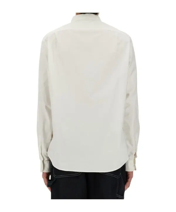 Junya Watanabe X Maison Kitsuné Logo-embroidered Shirt