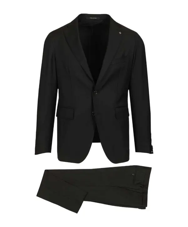 Tagliatore Two-piece Single-breasted Suit - Black