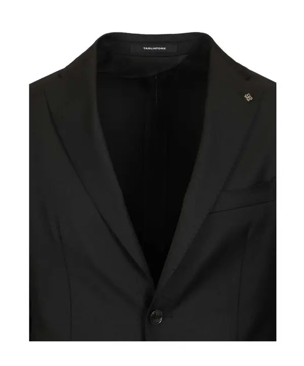Tagliatore Two-piece Single-breasted Suit - Black