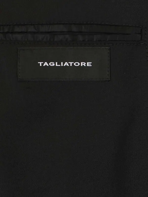 Tagliatore Two-piece Single-breasted Suit - Black