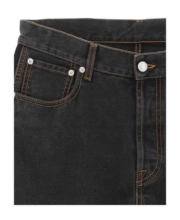 Alexander McQueen Straight-leg Jeans With Side Stripe Detail