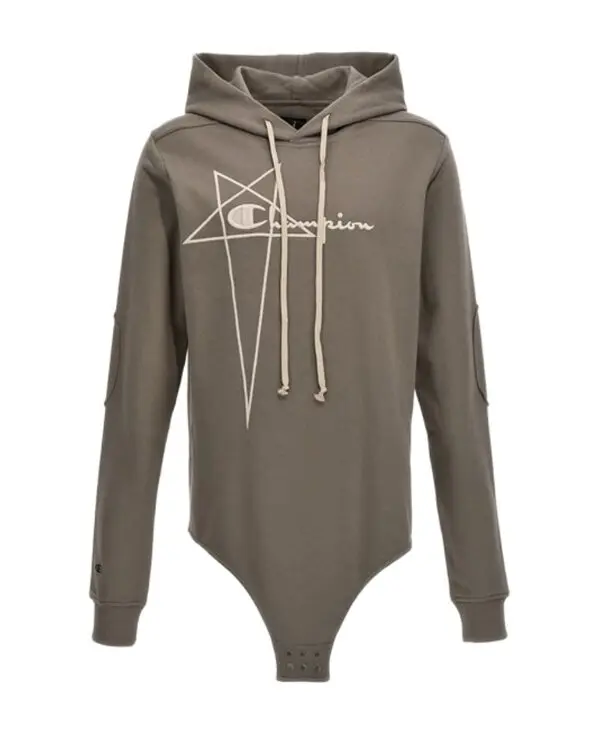Rick Owens Logo Jumpsuit - Gray