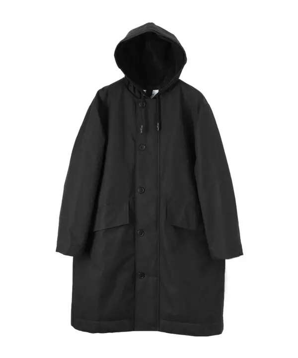 MARGARET HOWELL Mhl. Hooded Deck Parka - Black