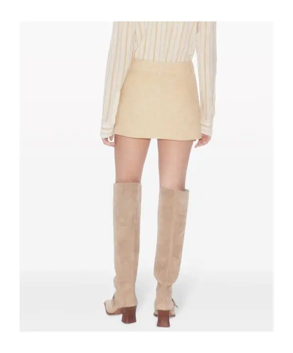 Filippa K Short Structured Skirt - Nude