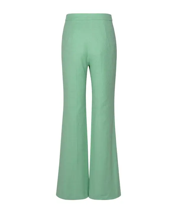 PATOU Flared Casual Pants With Side Buttons
