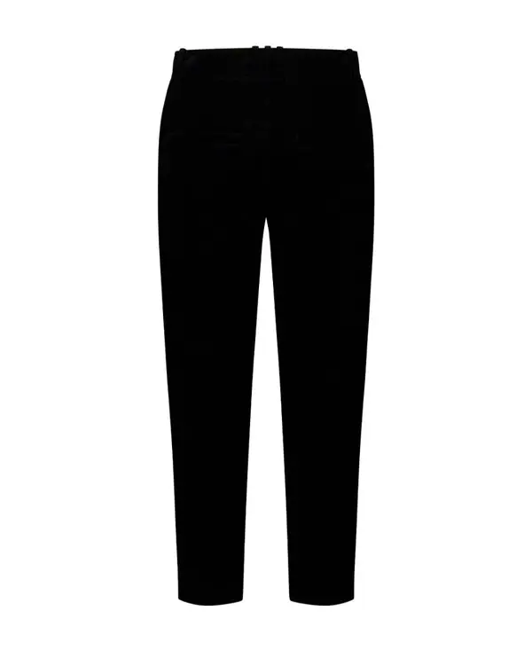 Balmain Straight Leg Cropped Trousers
