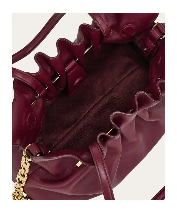 FERRAGAMO Gancio Soft-bag - Plum