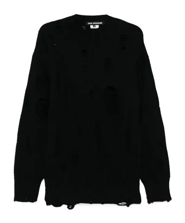 Junya Watanabe Distressed Crew Neck Jumper