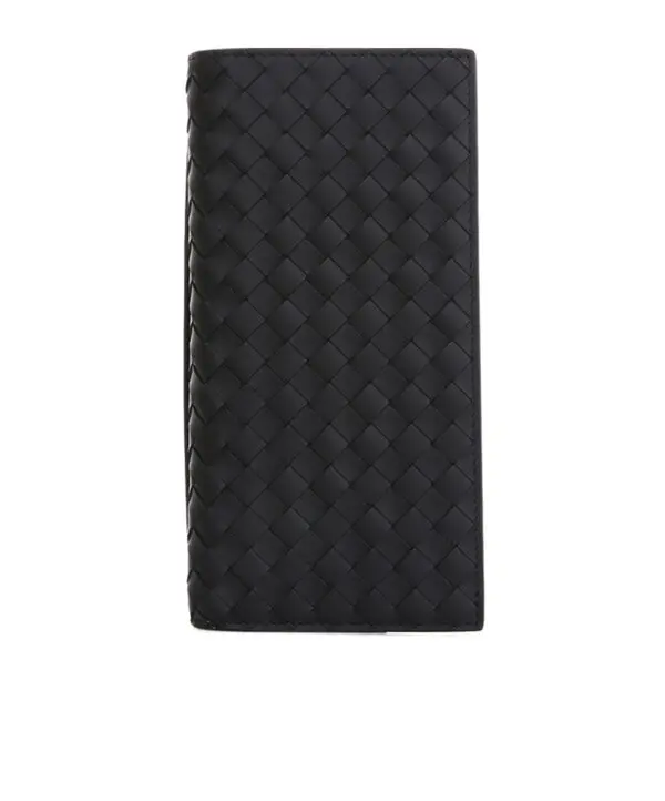 Bottega Veneta Rectangular Wallet - Black