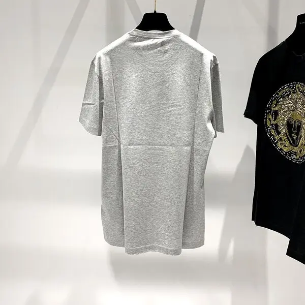 Versace Medusa Logo T-shirt With Round Neck