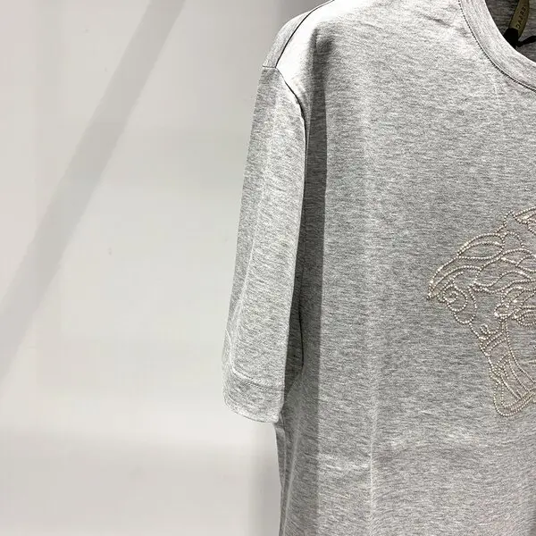 Versace Medusa Logo T-shirt With Round Neck