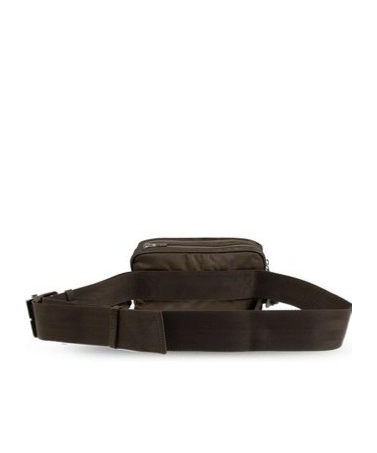 Burberry Checkered Zipped Belt Bag - Brown