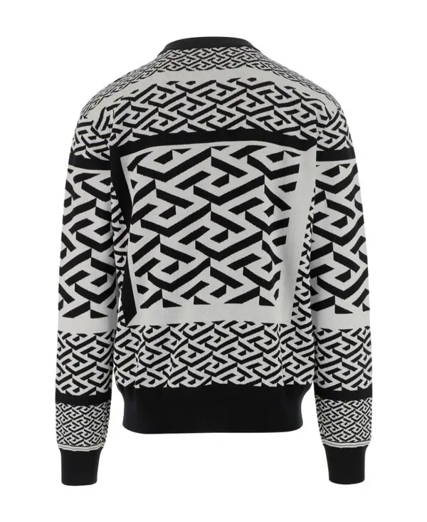 Versace La Greca Knitted Jumper