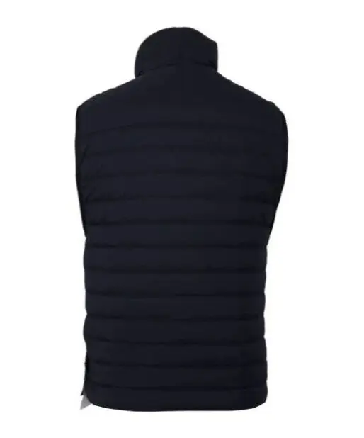 Stone Island Quilted High-neck Down Vest - Blue