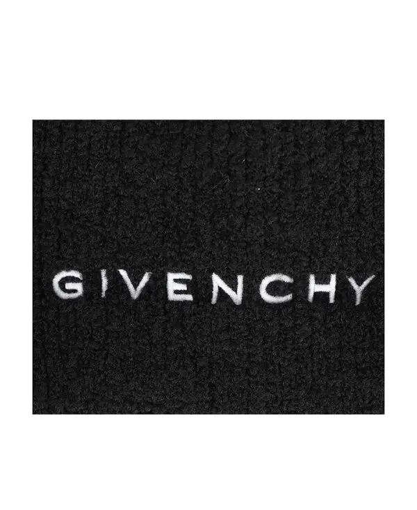 Givenchy Logo Embroidered Headband - Black
