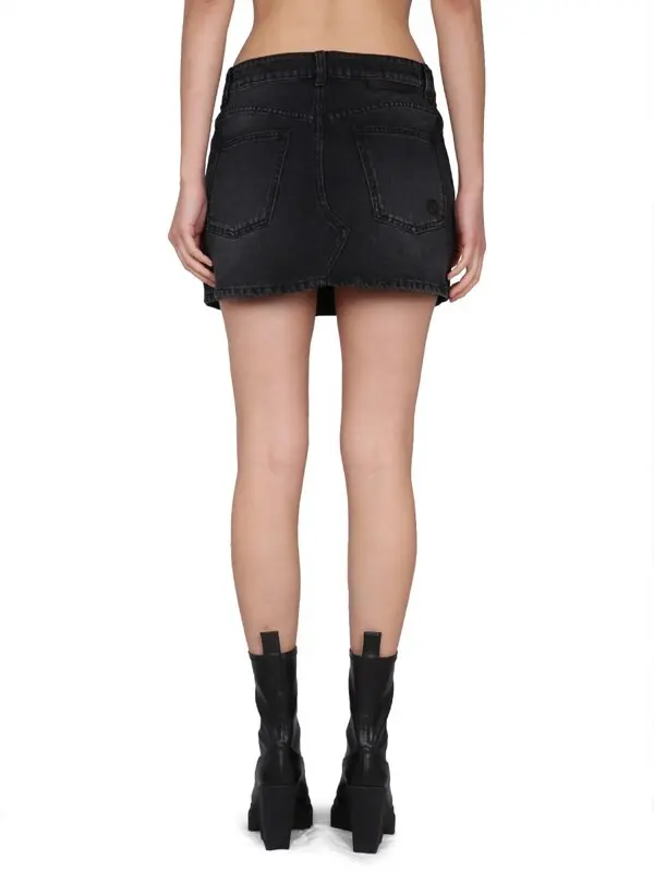 Stella McCartney Falabella Denim Mini Skirt