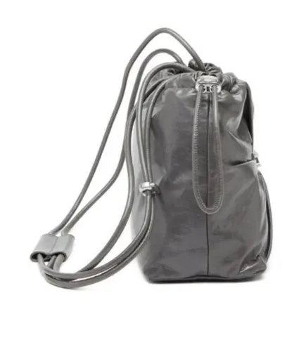 DIESEL® Scrunch-d Bucket Bag - Grey