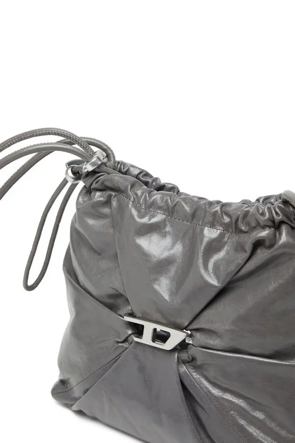 DIESEL® Scrunch-d Bucket Bag - Grey