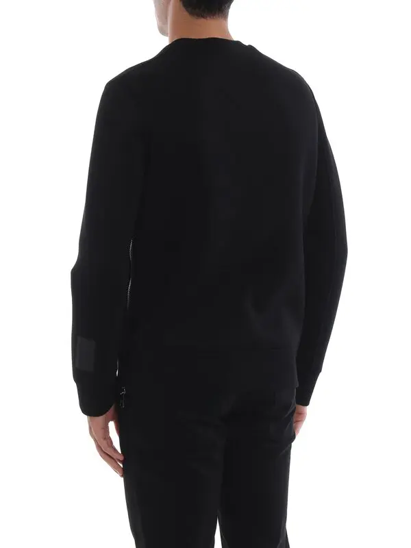 Neil Barrett Front Printed Detail Hoodie