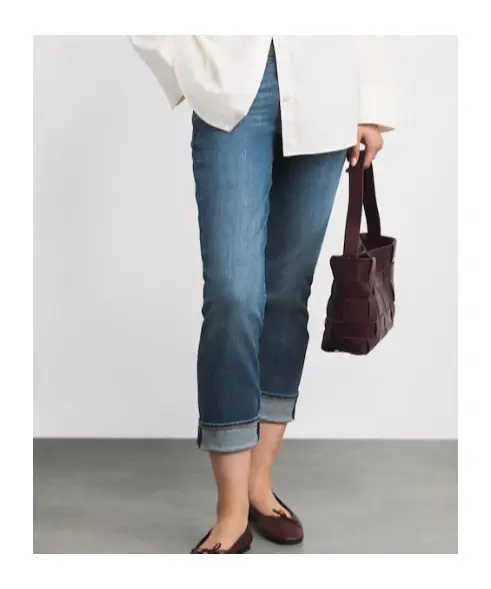 7 For All Mankind Mid-rise Belt Loop Jeans - Blue