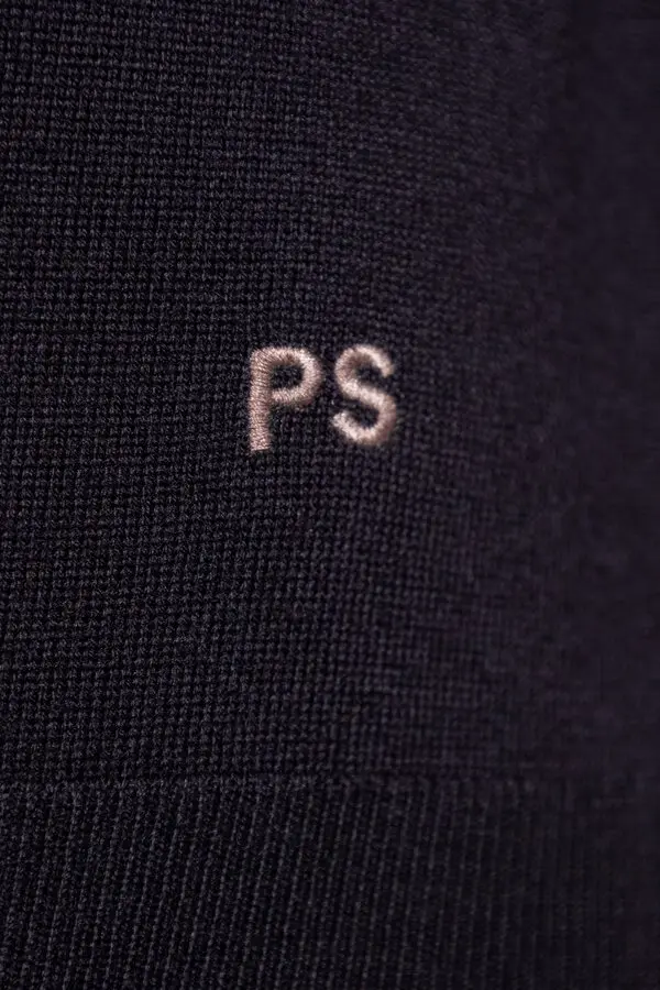 Paul Smith Embroidered Logo Crewneck Jumper