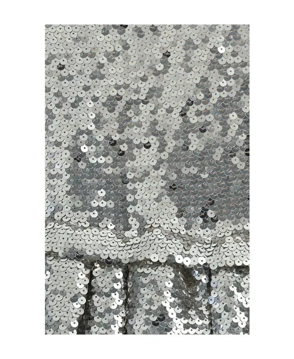Rabanne Sequin Embellished Ruffled Mini Skirt