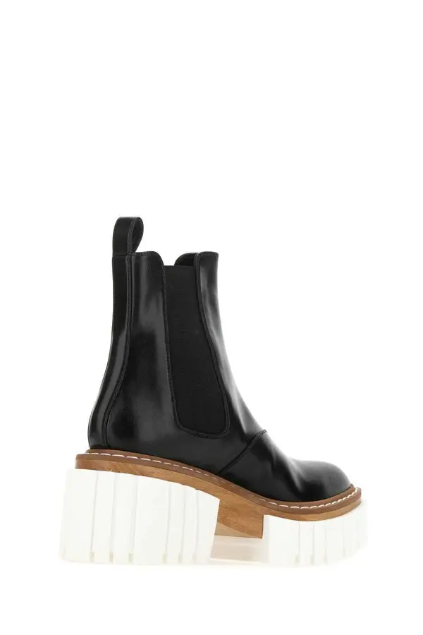 Stella McCartney Emilie Boots With Chunky Platform Sole