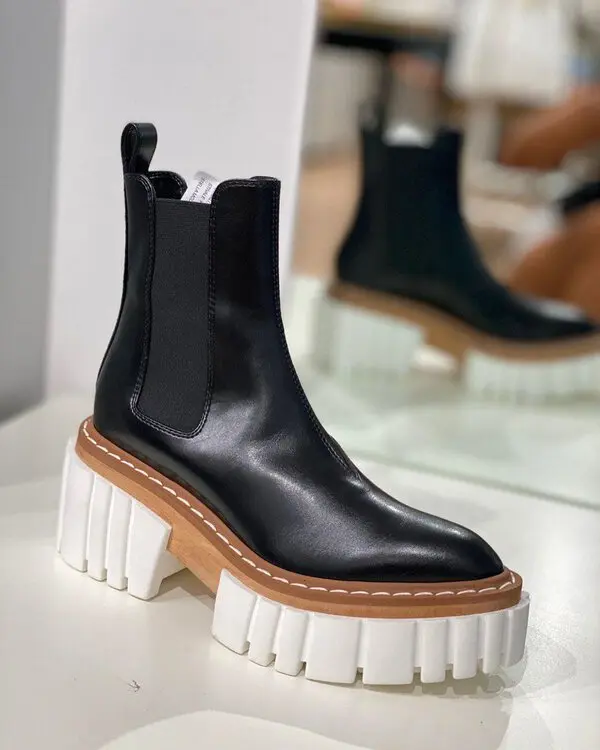 Stella McCartney Emilie Boots With Chunky Platform Sole